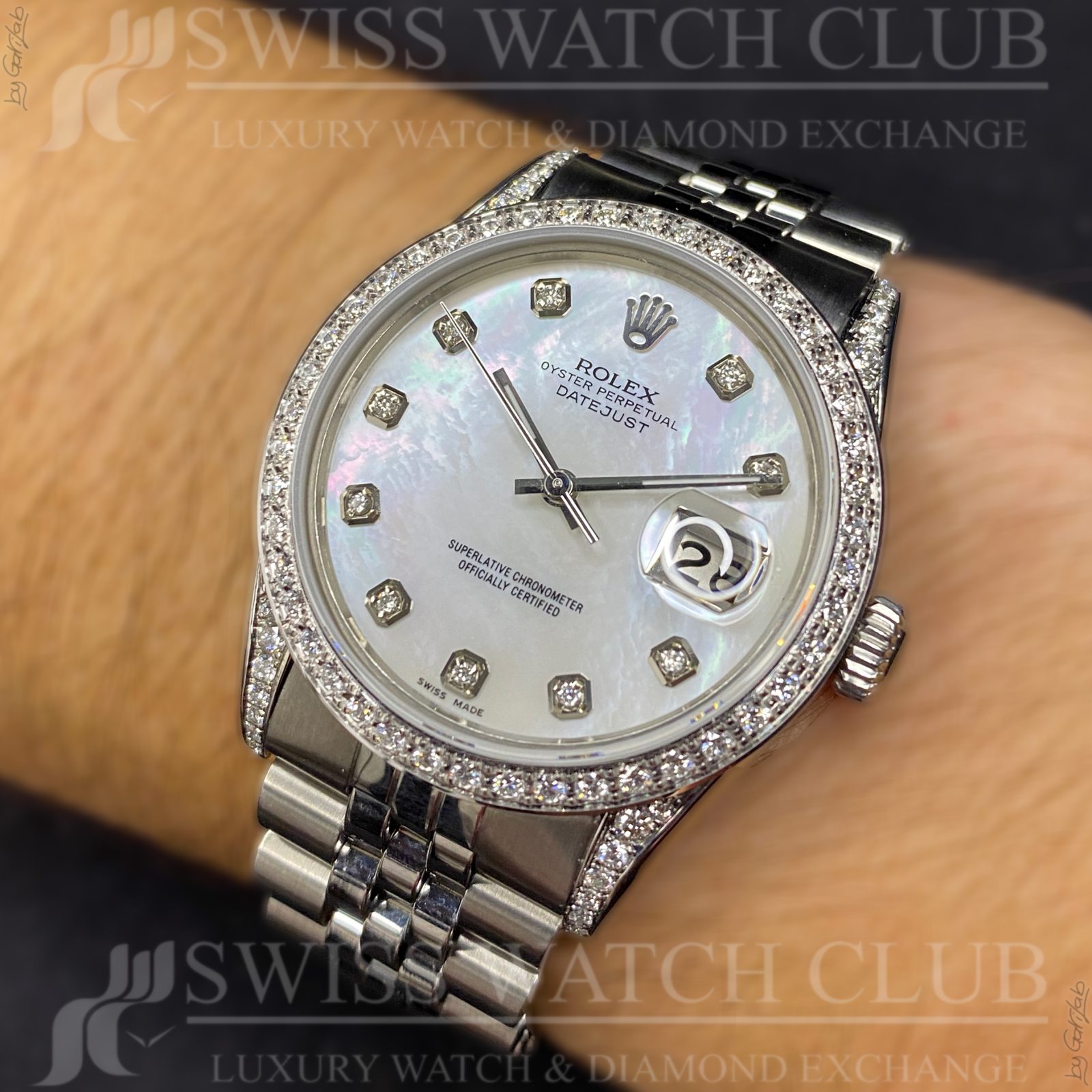 Rolex Datejust 36mm 16014 - Swiss Watch Club