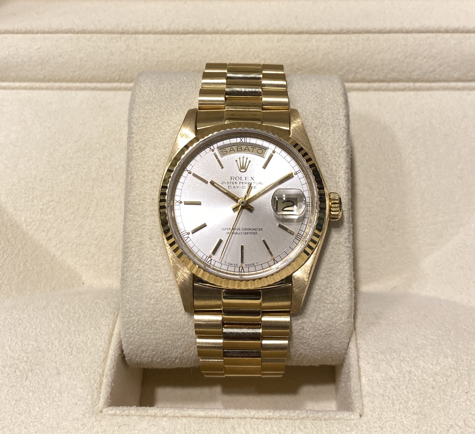 Rolex Day-Date 36mm 18038 - Swiss Watch Club
